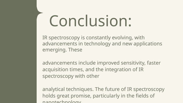 Infrared Spectroscopy an overview of an ir..pptx