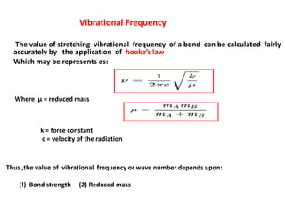 Infra red spectroscopy final | PPTX