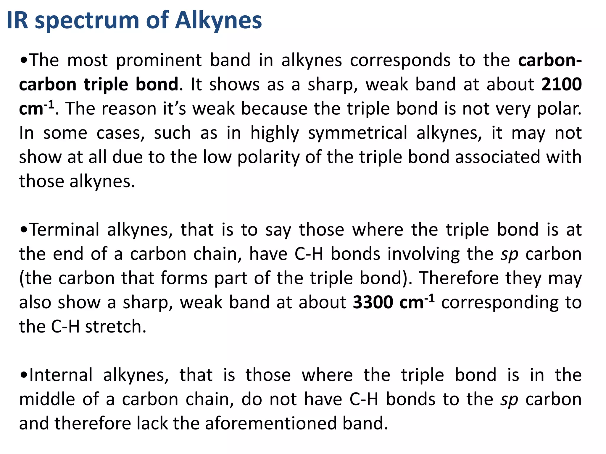 Infrared Spectroscopy (IR) - Overview & Interpretation | PPTX