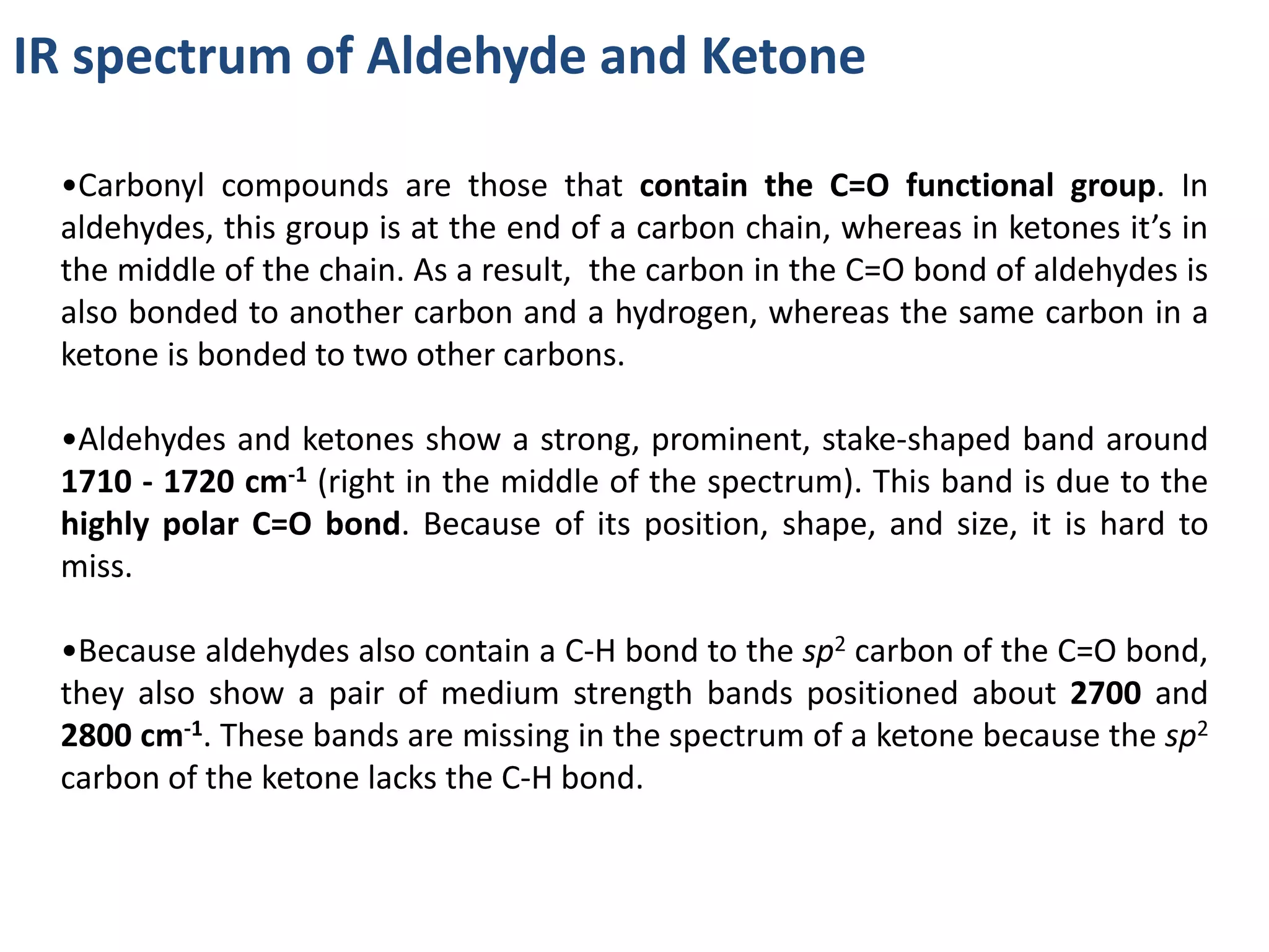 Infrared Spectroscopy (IR) - Overview & Interpretation | PPTX