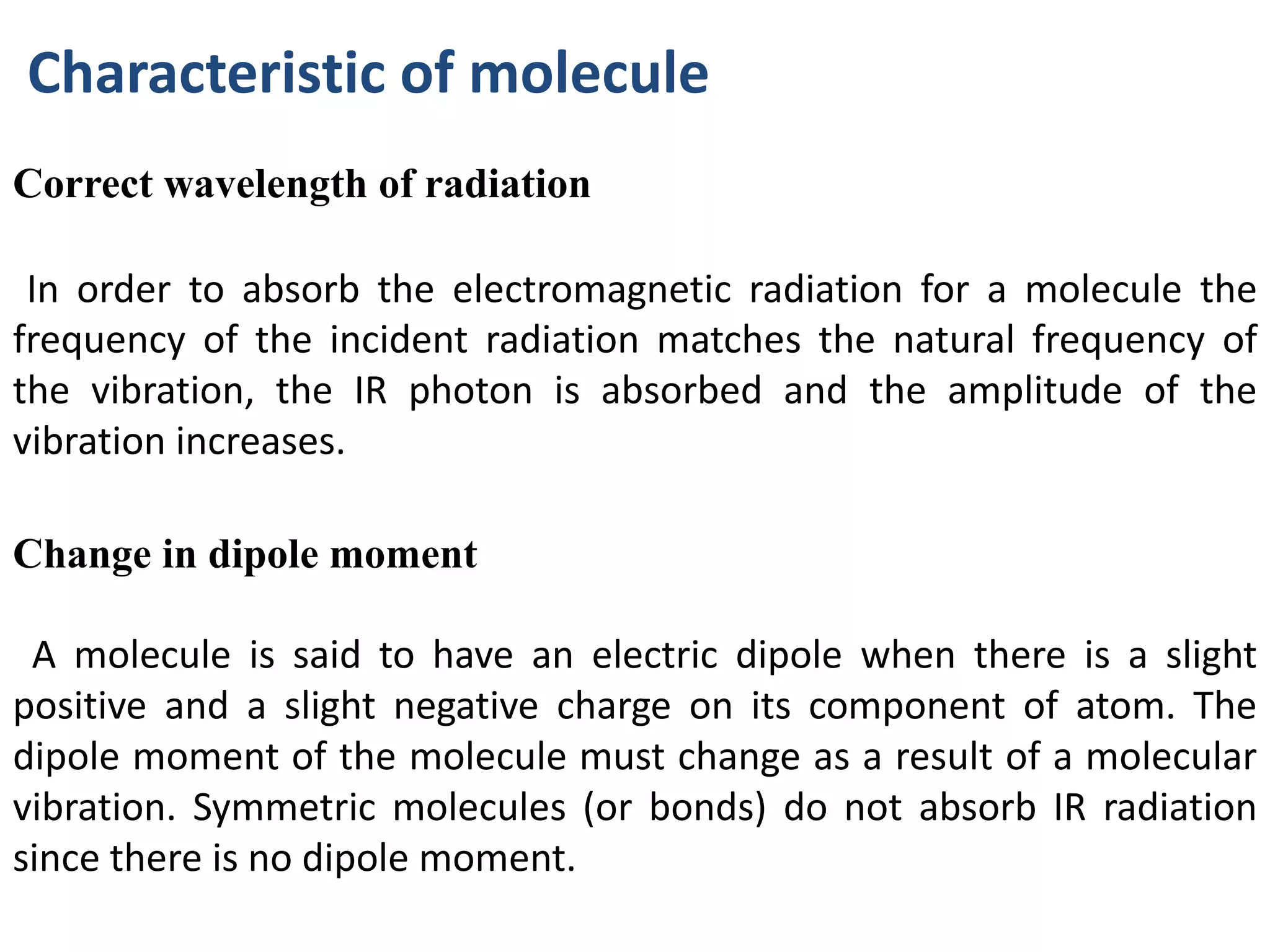 Infrared Spectroscopy (IR) - Overview & Interpretation | PPTX