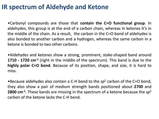 Infrared Spectroscopy (IR) - Overview & Interpretation | PPTX | Chemistry | Science