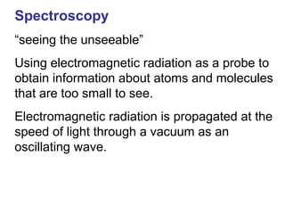 Infrared spectroscopy lecture note for undergraduate students | PPT