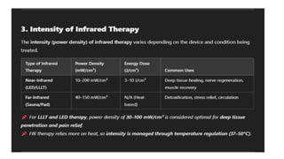 INFRARED THERAPY introduction slide.pptx