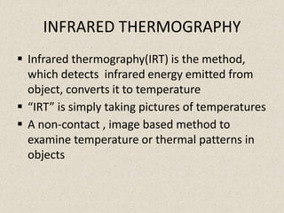 Infrared thermography for damage detection in structural concrete | PPT