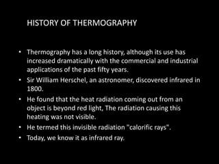 Infrared thermography in civil engianeering | PPTX