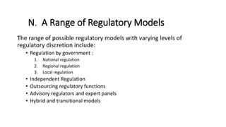 Infrastructure Regulatory System | PPT