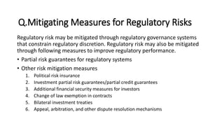 Infrastructure Regulatory System | PPT