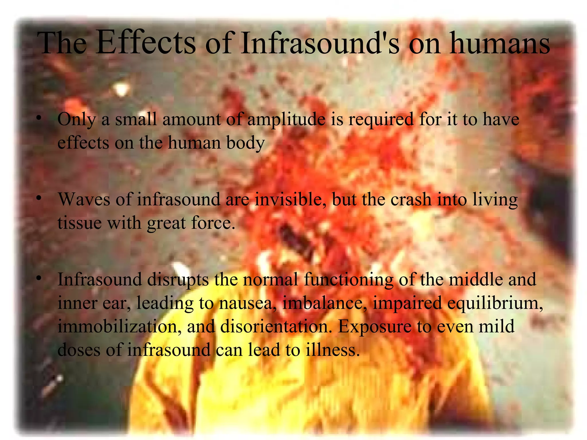 Infrasounds presentation | PPT