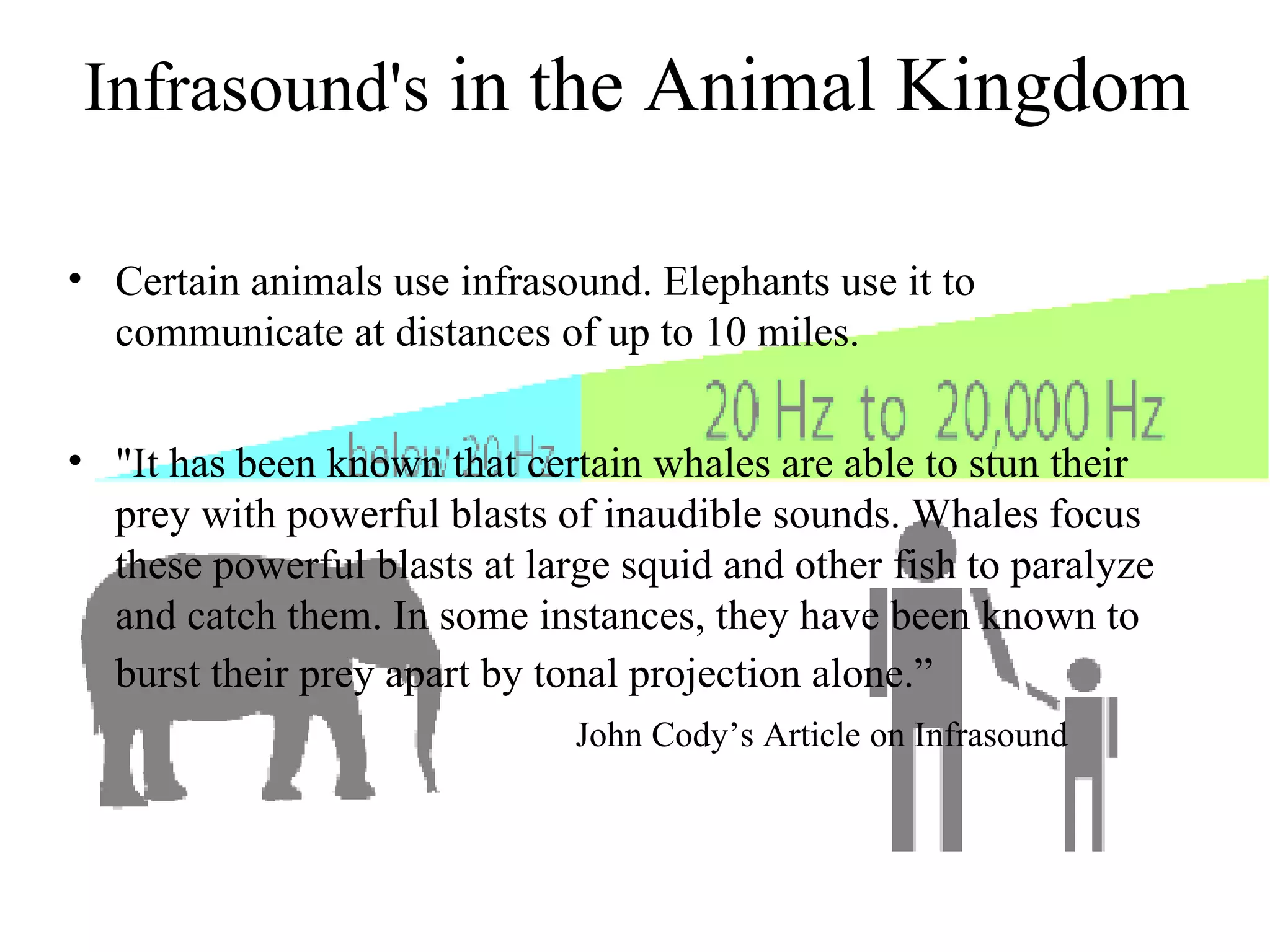 Infrasounds presentation | PPT