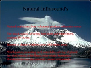 Infrasounds presentation | PPT