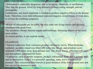 Infrasoundultrasound | PPT | Physics | Science