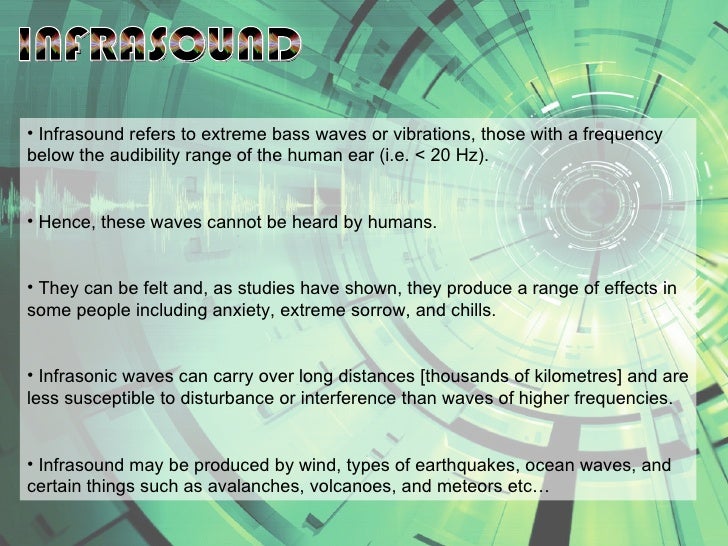 Infrasoundultrasound