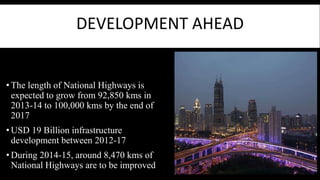 Infrastructural need for india | PPTX