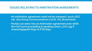 Arbitration Agreements | PPTX