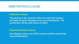 Arbitration Agreements | PPTX