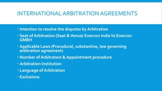 Arbitration Agreements | PPTX