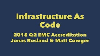 Infrastructure as Code | PPT