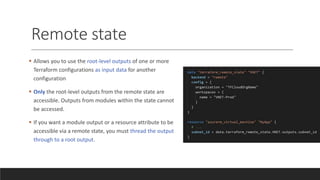 Infrastructure-as-Code (IaC) Using Terraform (Intermediate Edition) | PPTX | Cloud Computing ...