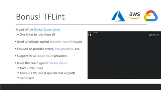Infrastructure-as-Code (IaC) Using Terraform (Intermediate Edition) | PPTX | Cloud Computing ...