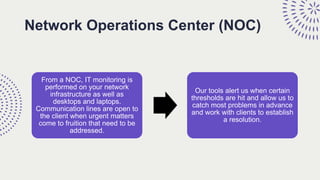 Infrastructure and Desktop Support | PPTX