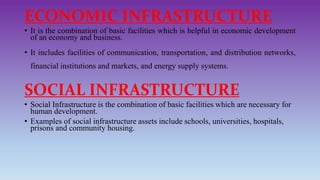 Infrastructure and rural development | PPTX