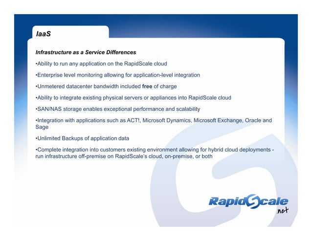 Infrastructure as a service (iaa s) | PPT