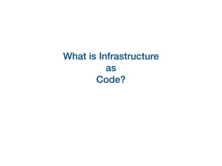 Infrastructure as code | PDF