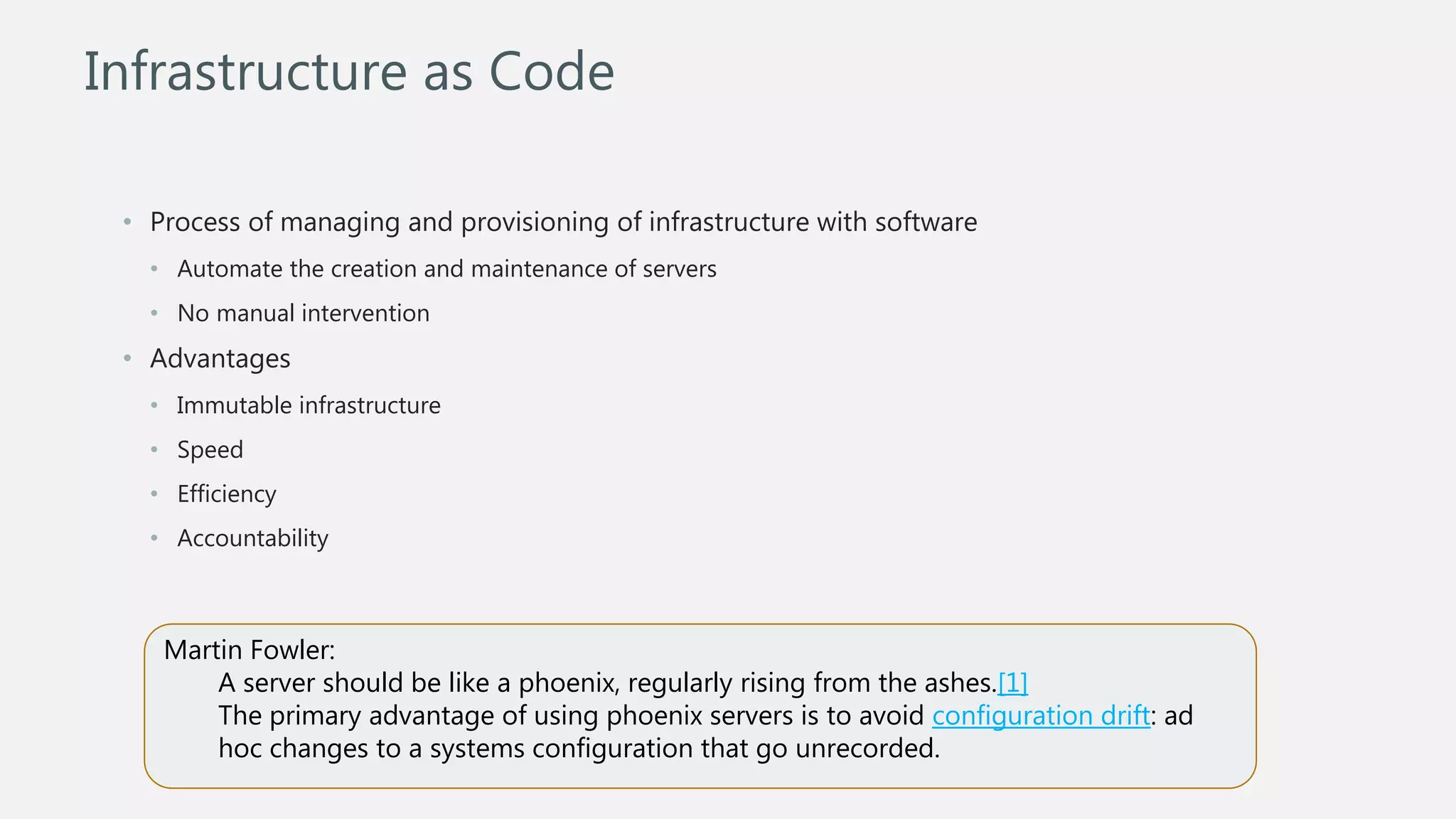 Infrastructure as Code (IaC) | PPTX