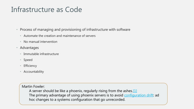 Infrastructure as Code (IaC) | PPTX