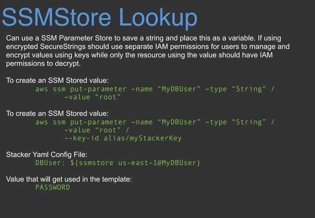 Infrastructure as code deployed using Stacker | PDF