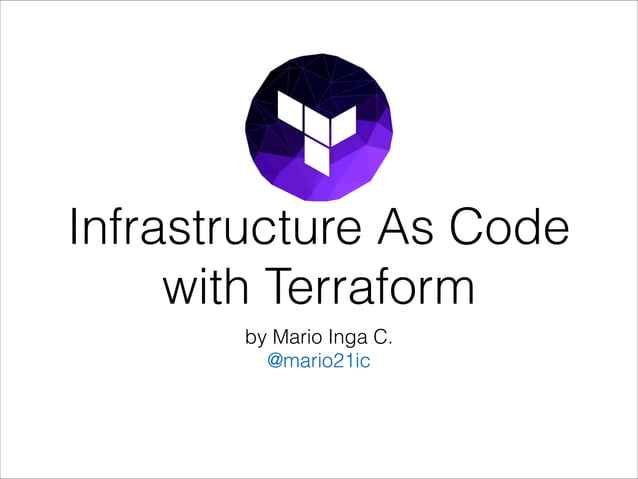 Infrastructure as Code with Terraform | PDF