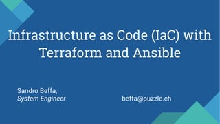 Infrastructure as Code with Terraform and Ansible | PDF