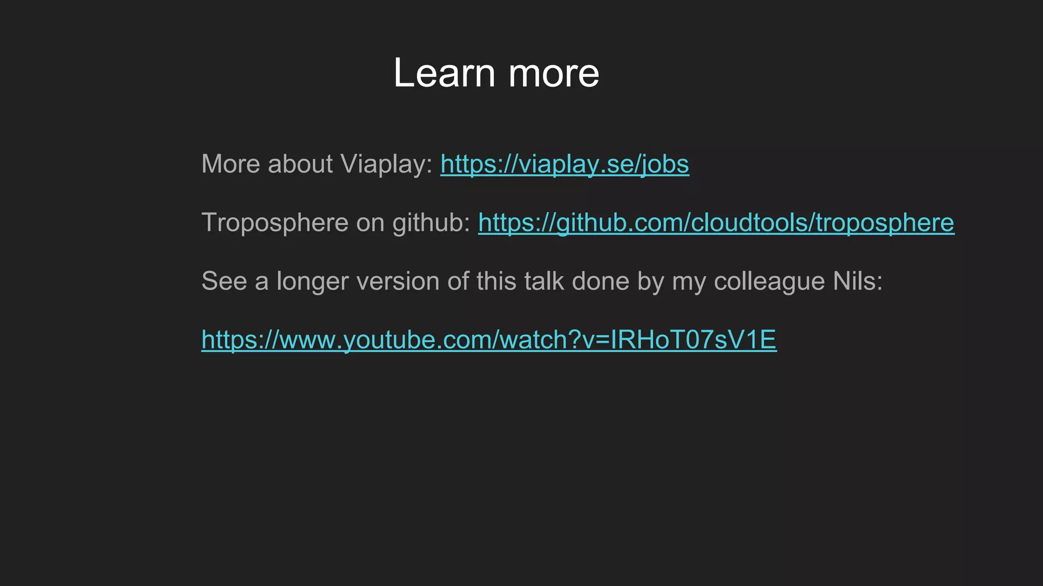 Infrastructure As Code With Troposphere On Aws In 5 Min Ppt Free