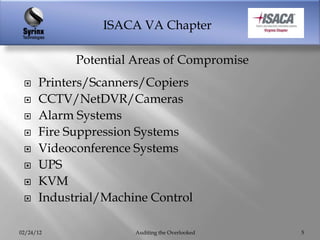 Infrastructure Auditing | PPTX