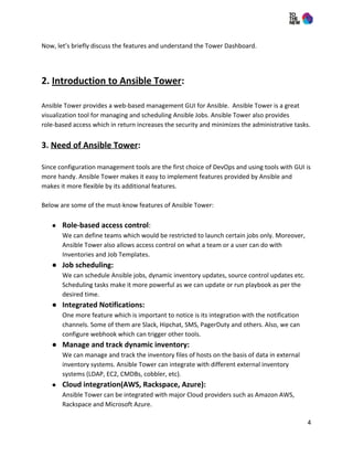 Infrastructure automation using awx ansible tower | PDF