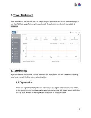 Infrastructure automation using awx ansible tower | PDF