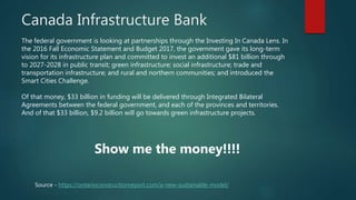 Canada Infrastructure Bank: All you need to know | PPTX