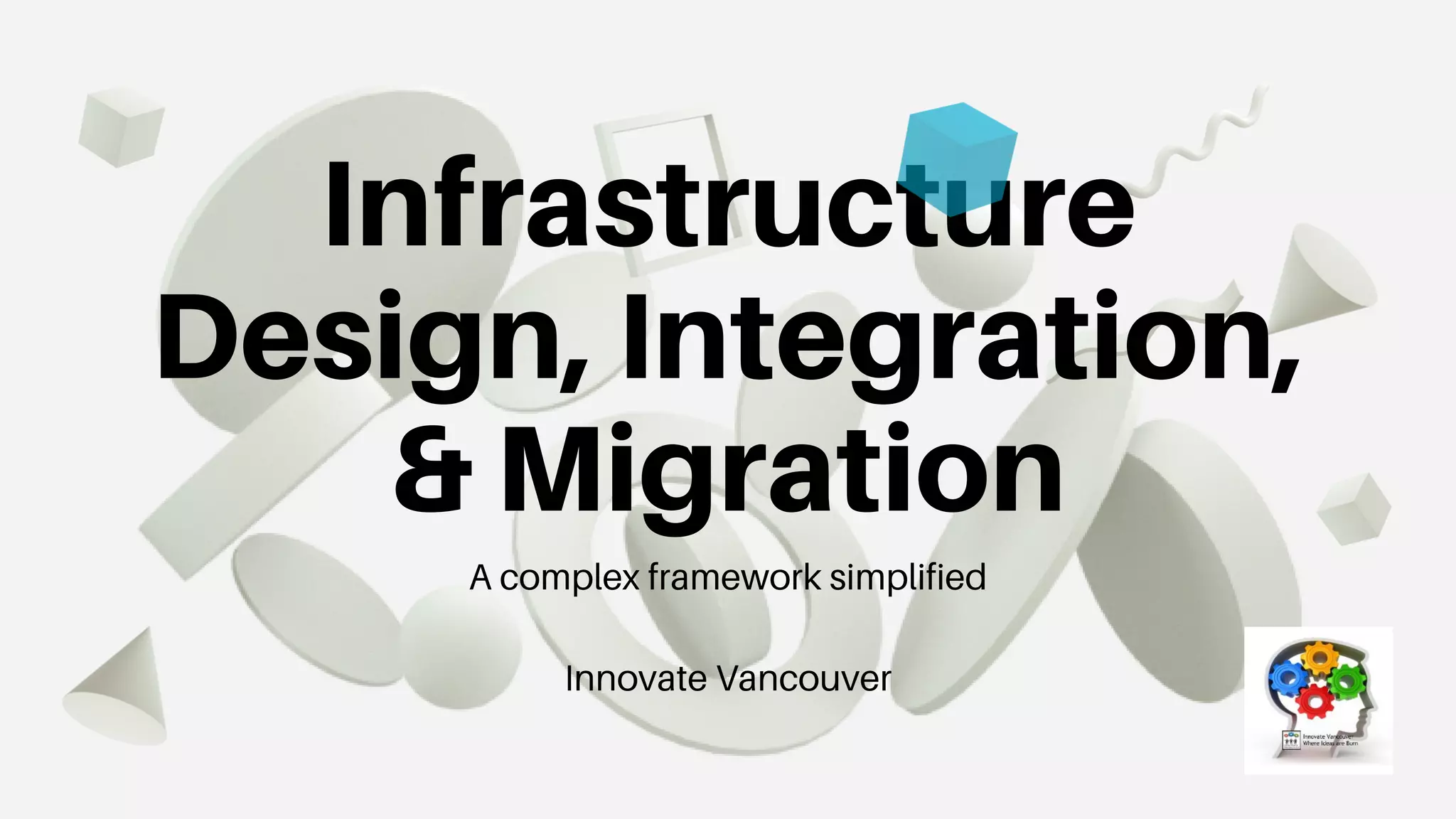 Software Infrastructure Design, Integration, & Migration Roadmap | PPT