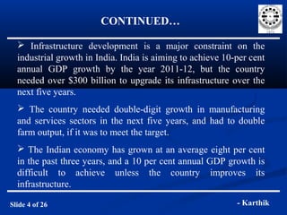 Infrastructure development - GEEB | PPT