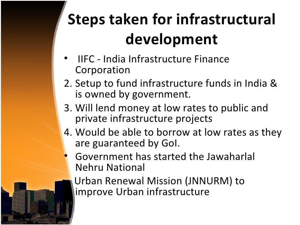 Infrastructure development in india