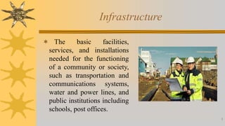 Advancement in infrastructure | PPTX