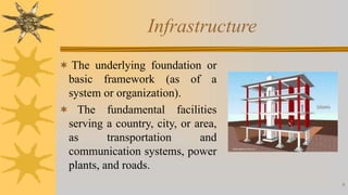 Advancement in infrastructure | PPTX