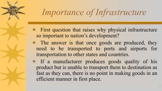 Advancement in infrastructure | PPTX