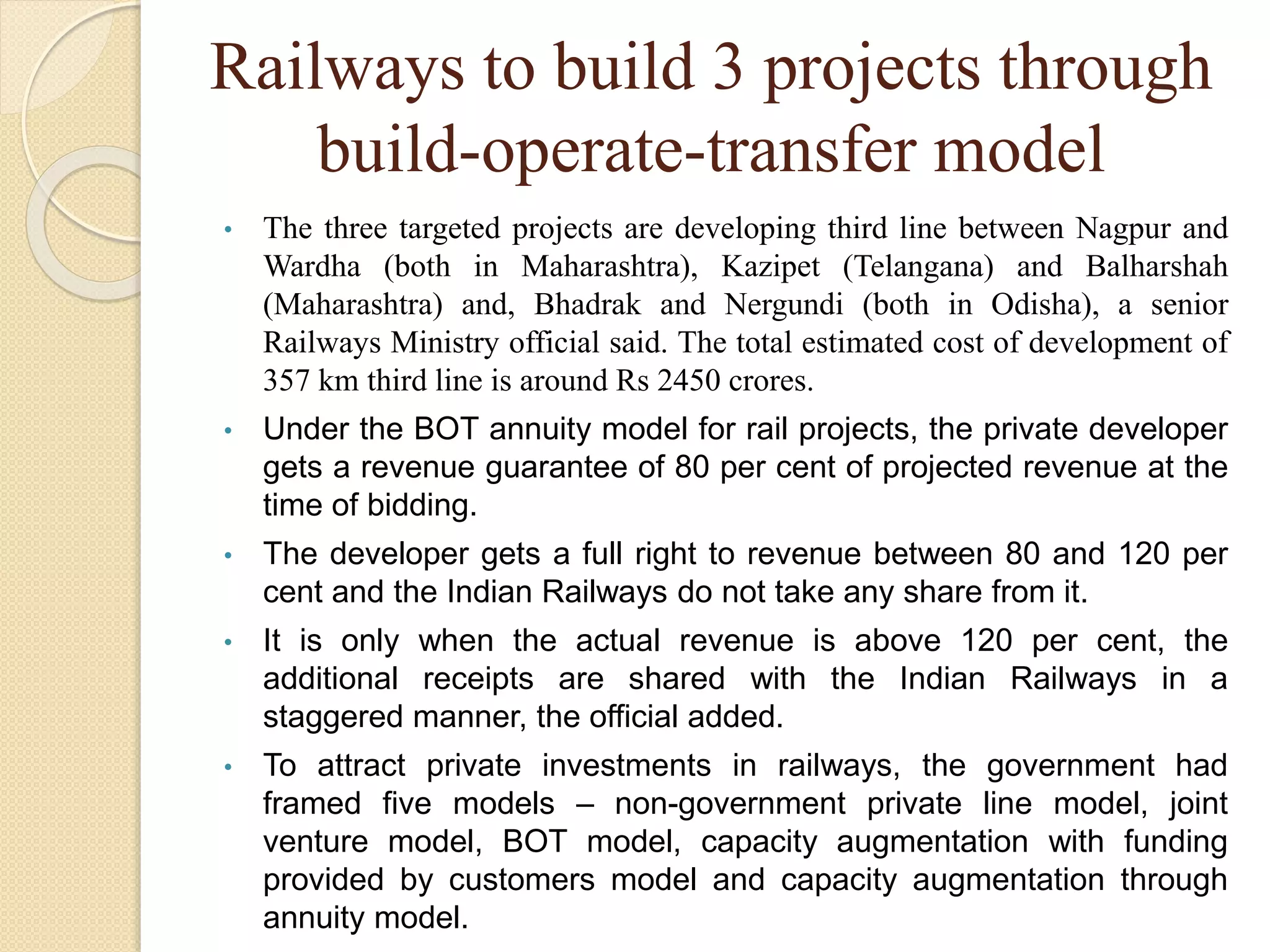 Build - Operate - Transfer | PPTX | Civil Engineering Industry | Industries
