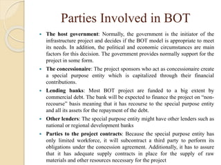 Build - Operate - Transfer | PPTX