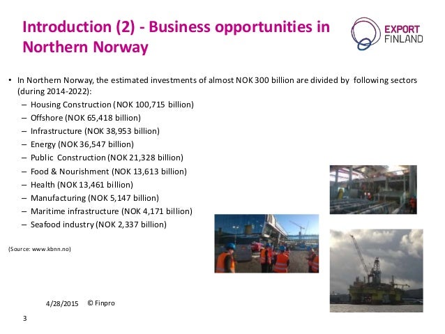 Infrastructure industry in northern norway