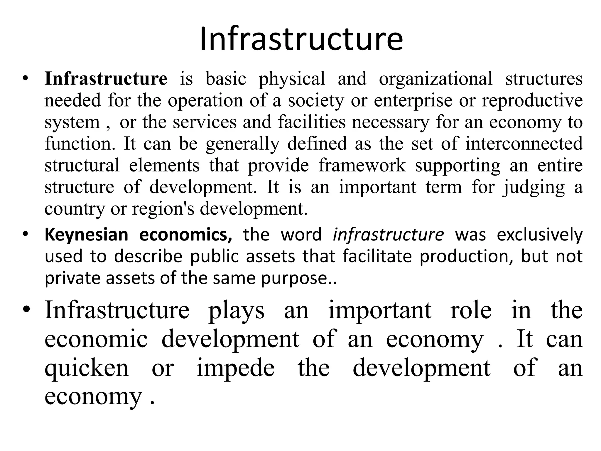 Infrastructure in india ,Indian Infrastructure | PPTX