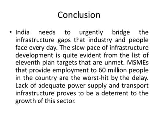 Infrastructure in india ,Indian Infrastructure | PPTX