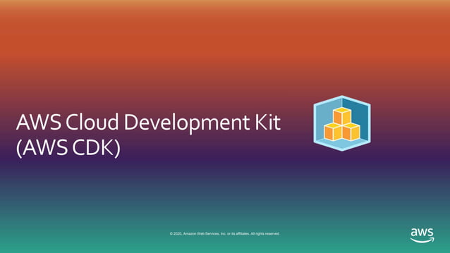 Infrastructure is code with the AWS cloud development kit | PPT